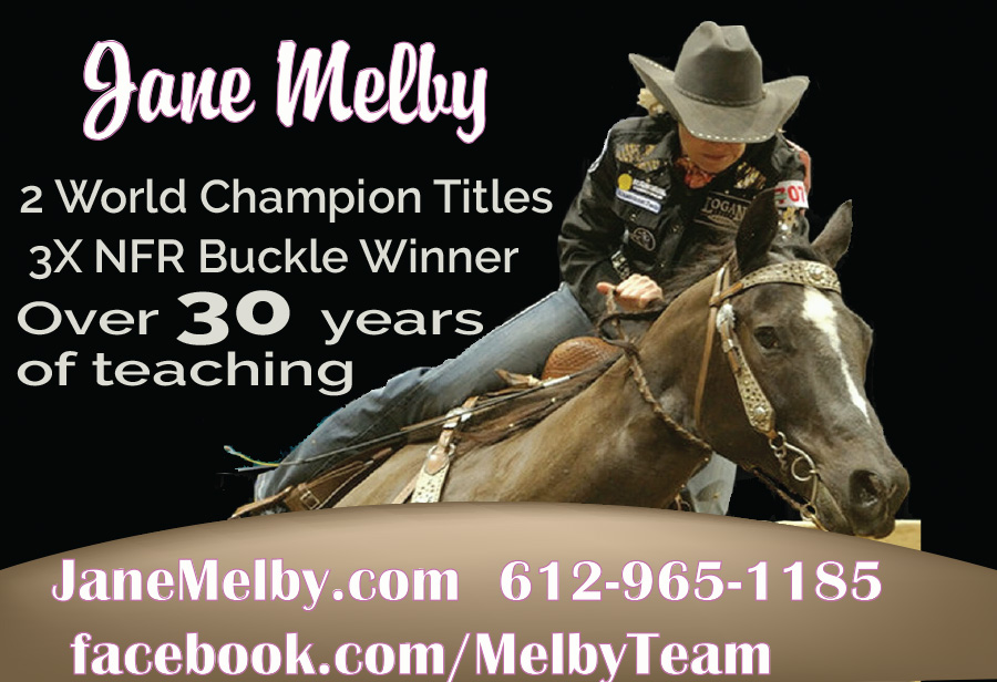 Jane Melby Barrel Racing Clinics | Home of RC Back In Black